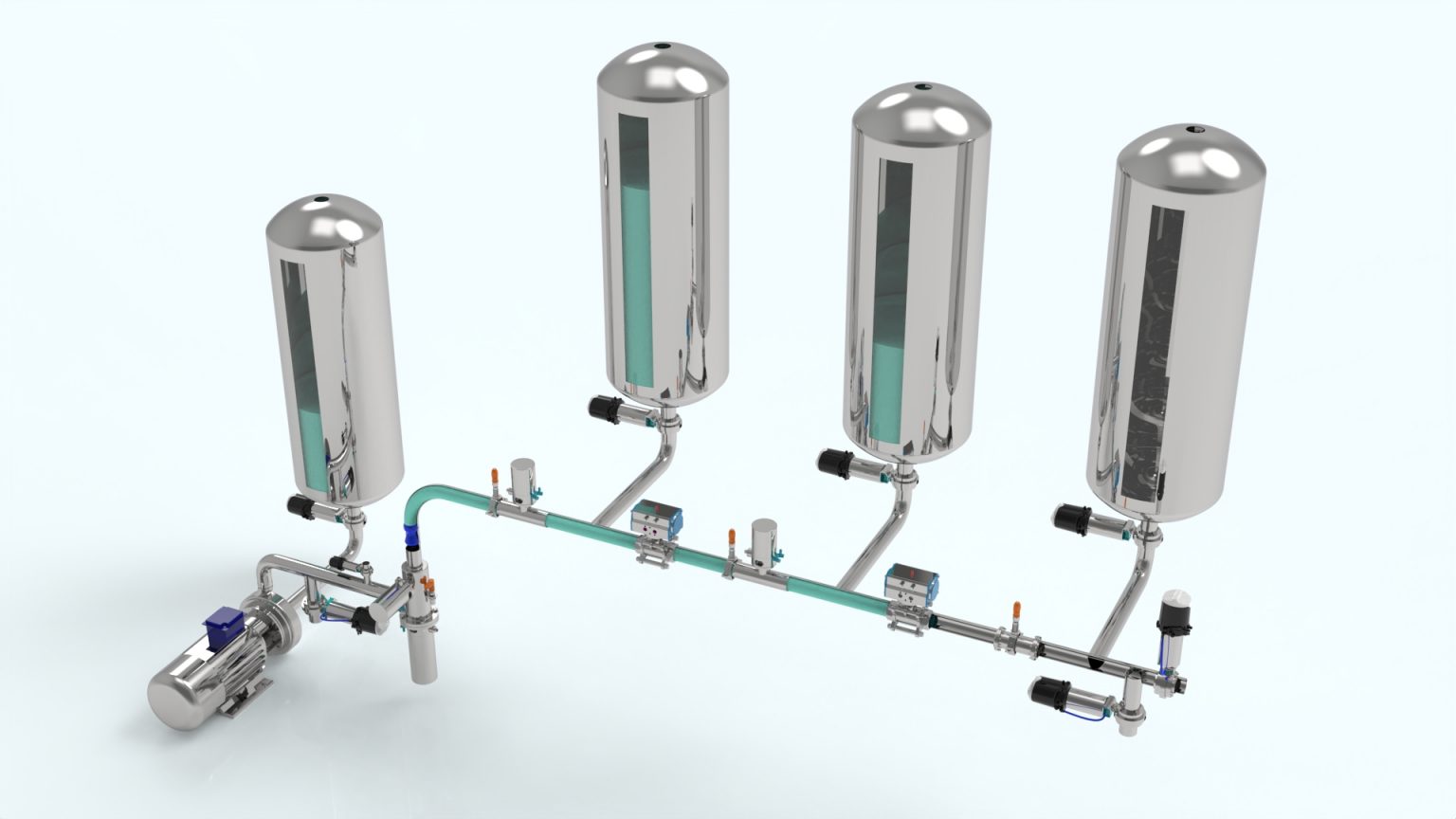 Automatic Sanitary Pigging System & Solutions For Food&Pharma | HYPERFORE 2025